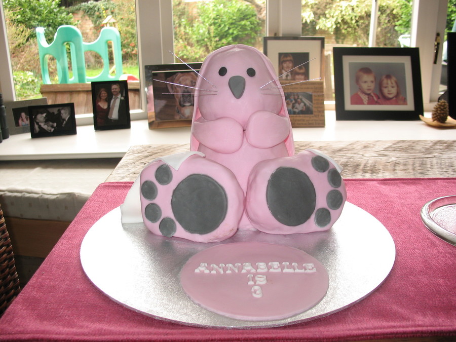Rabbit Cake - CakeCentral.com