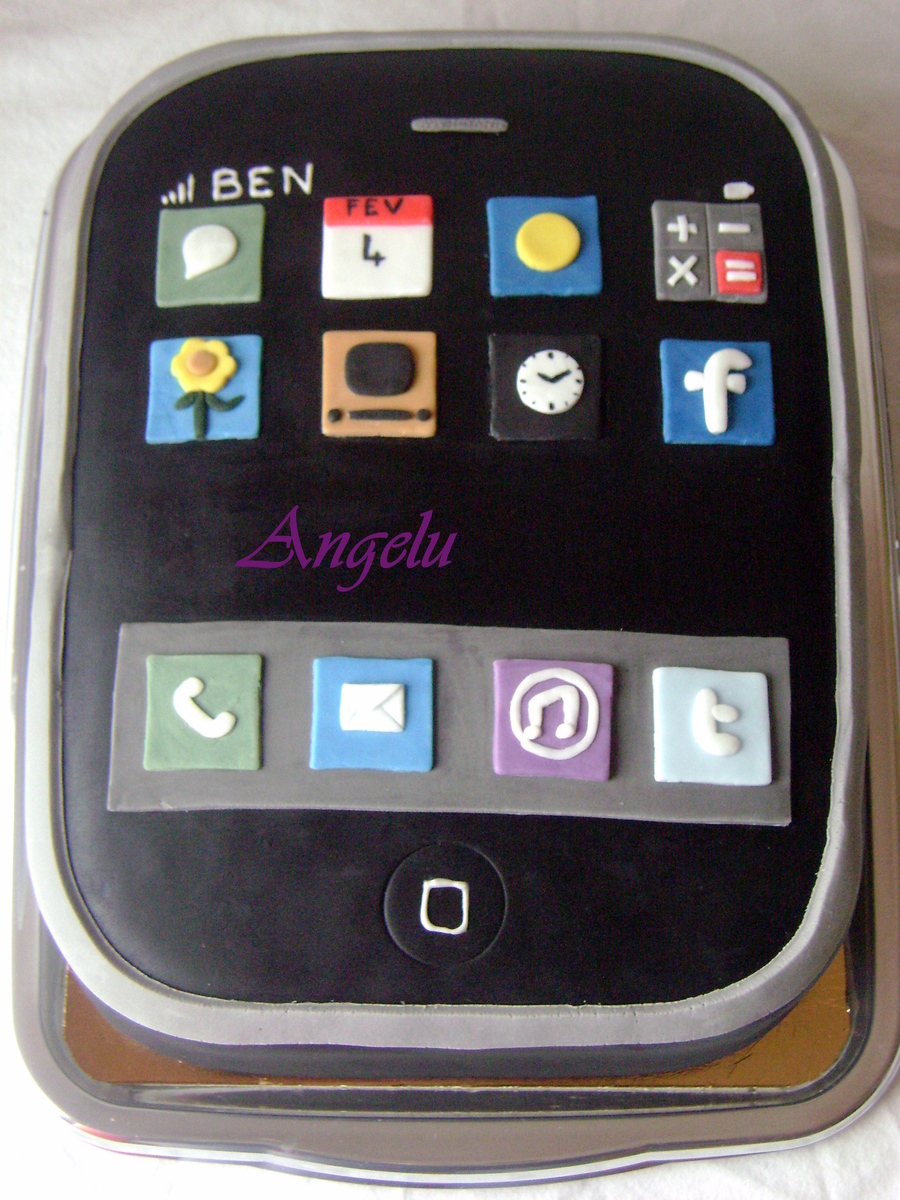I Phone Cake - CakeCentral.com