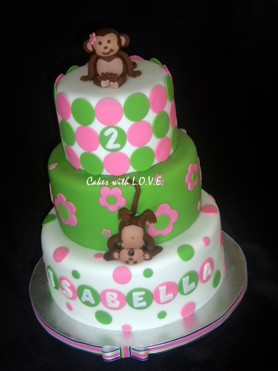 Mod Monkey For Isabella :) - CakeCentral.com