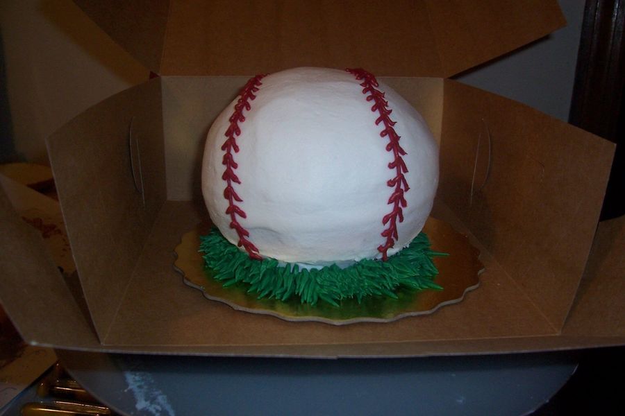 Baseball Cake - CakeCentral.com