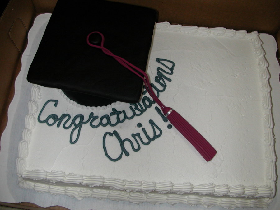 Usc Graduation Cake - CakeCentral.com