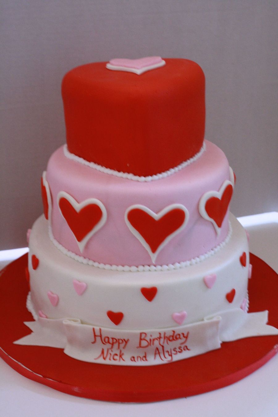 Valentine Birthday - CakeCentral.com