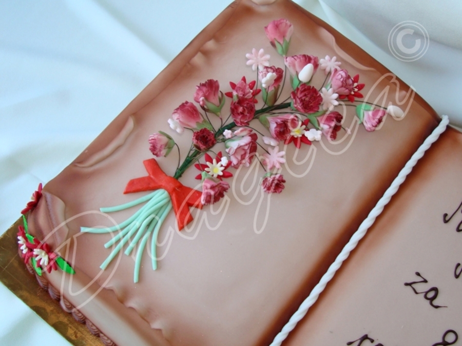 Open Book - CakeCentral.com