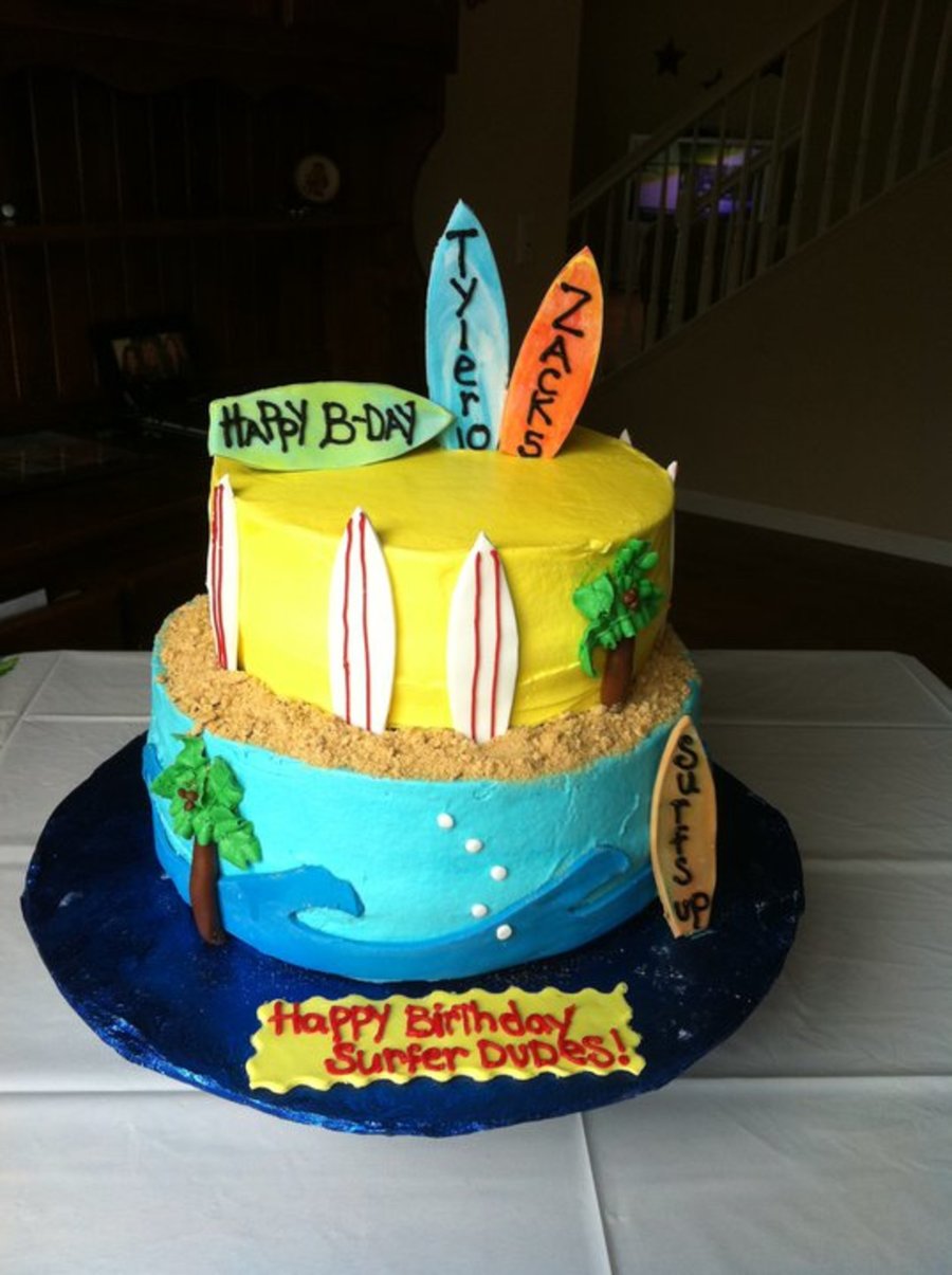 Surf Cake - CakeCentral.com