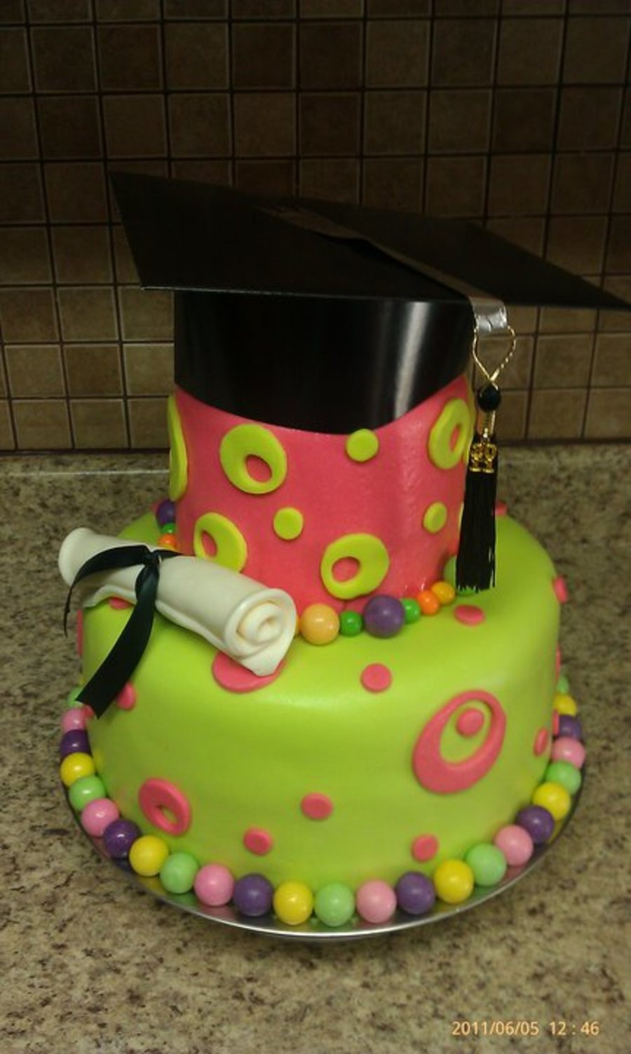 Graduation Cake - CakeCentral.com