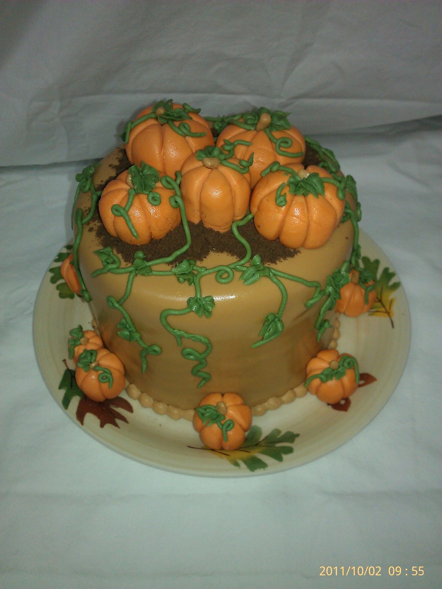 Pumpkin Patch - CakeCentral.com