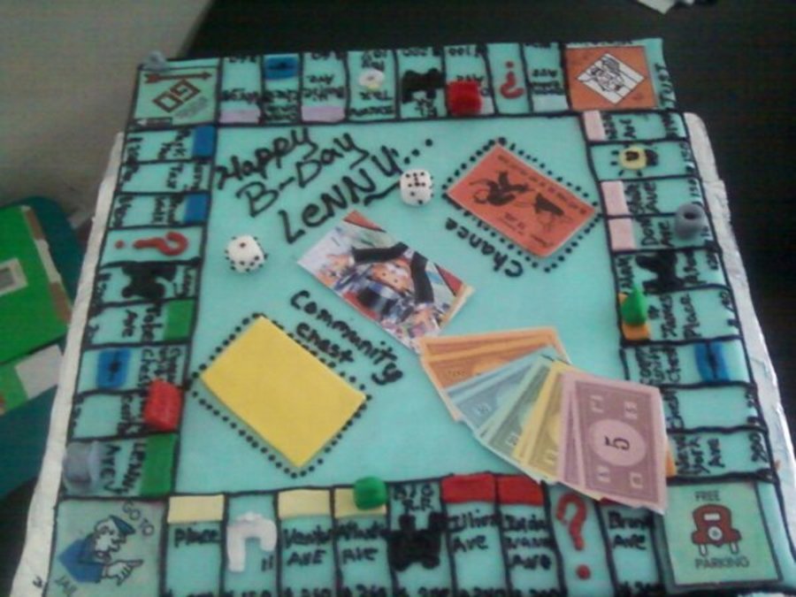 Monopoly Boardgame - CakeCentral.com