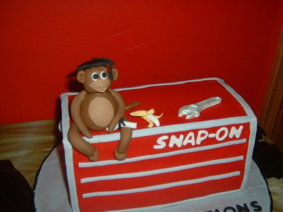 George's Grease Monkey Cake - CakeCentral.com