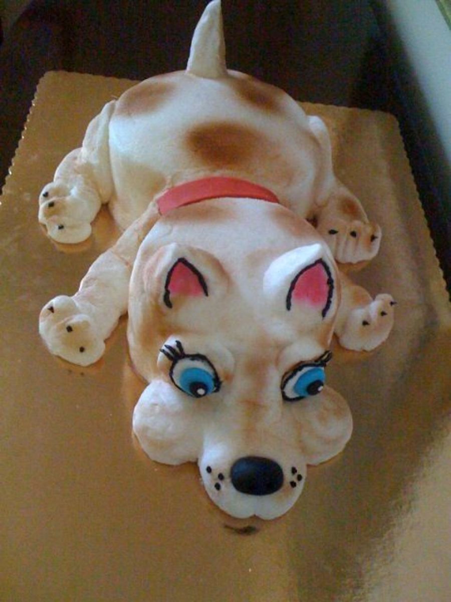 Dog Cake - CakeCentral.com