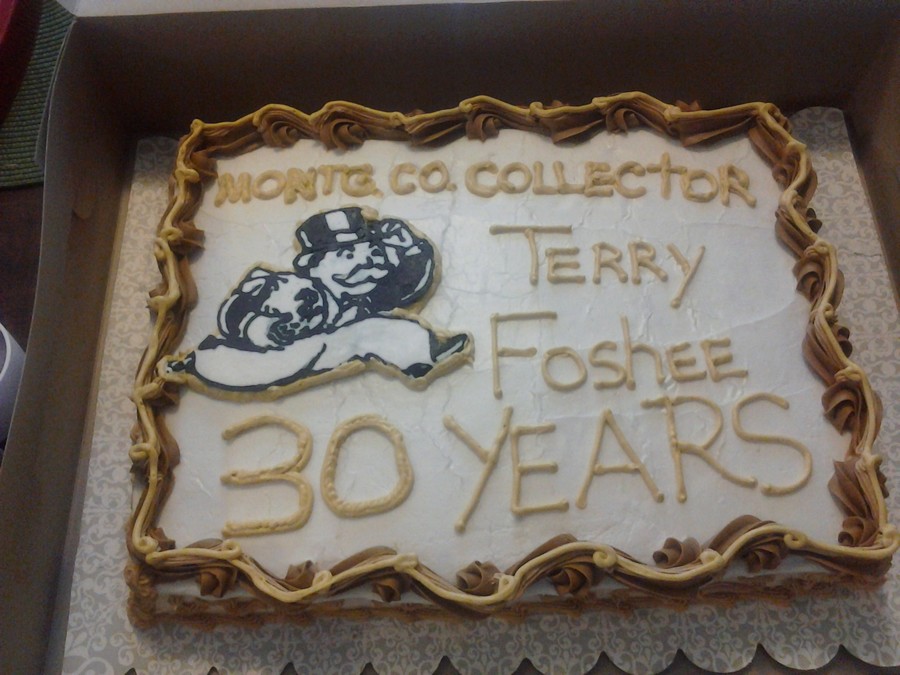 Thirty Year Work Anniversary Cake Thats A Long Time To Do Anything Good