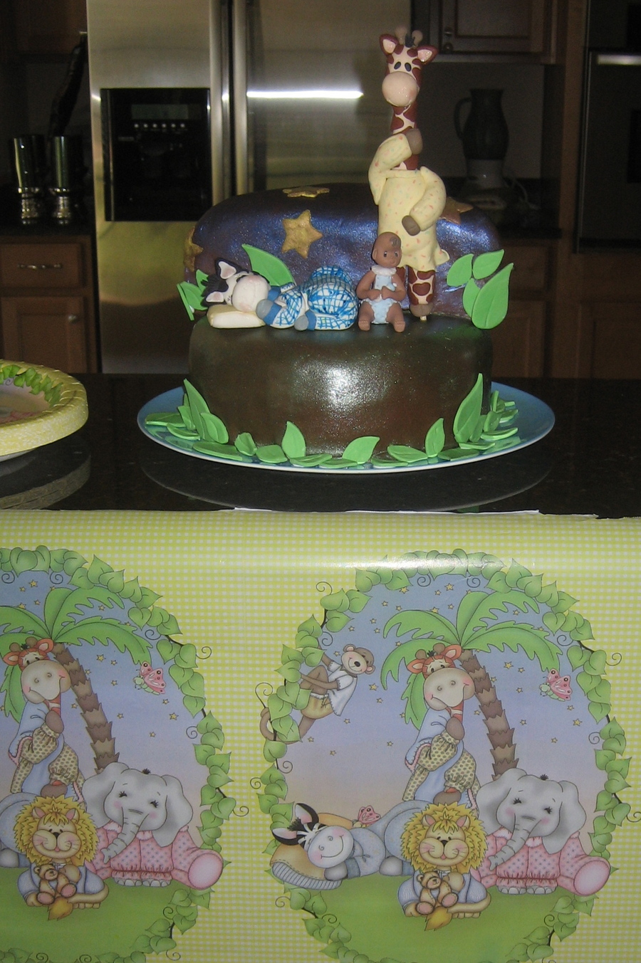 Sleepy Animal Baby Shower - CakeCentral.com