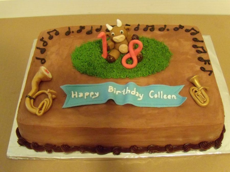 Tubas & Cow? - CakeCentral.com