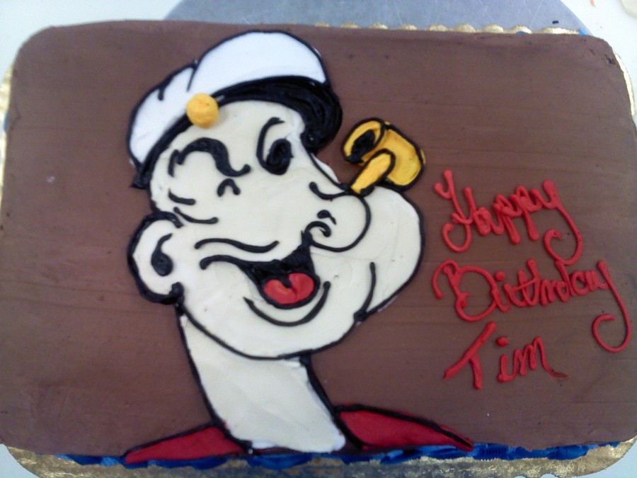 Popeye - CakeCentral.com