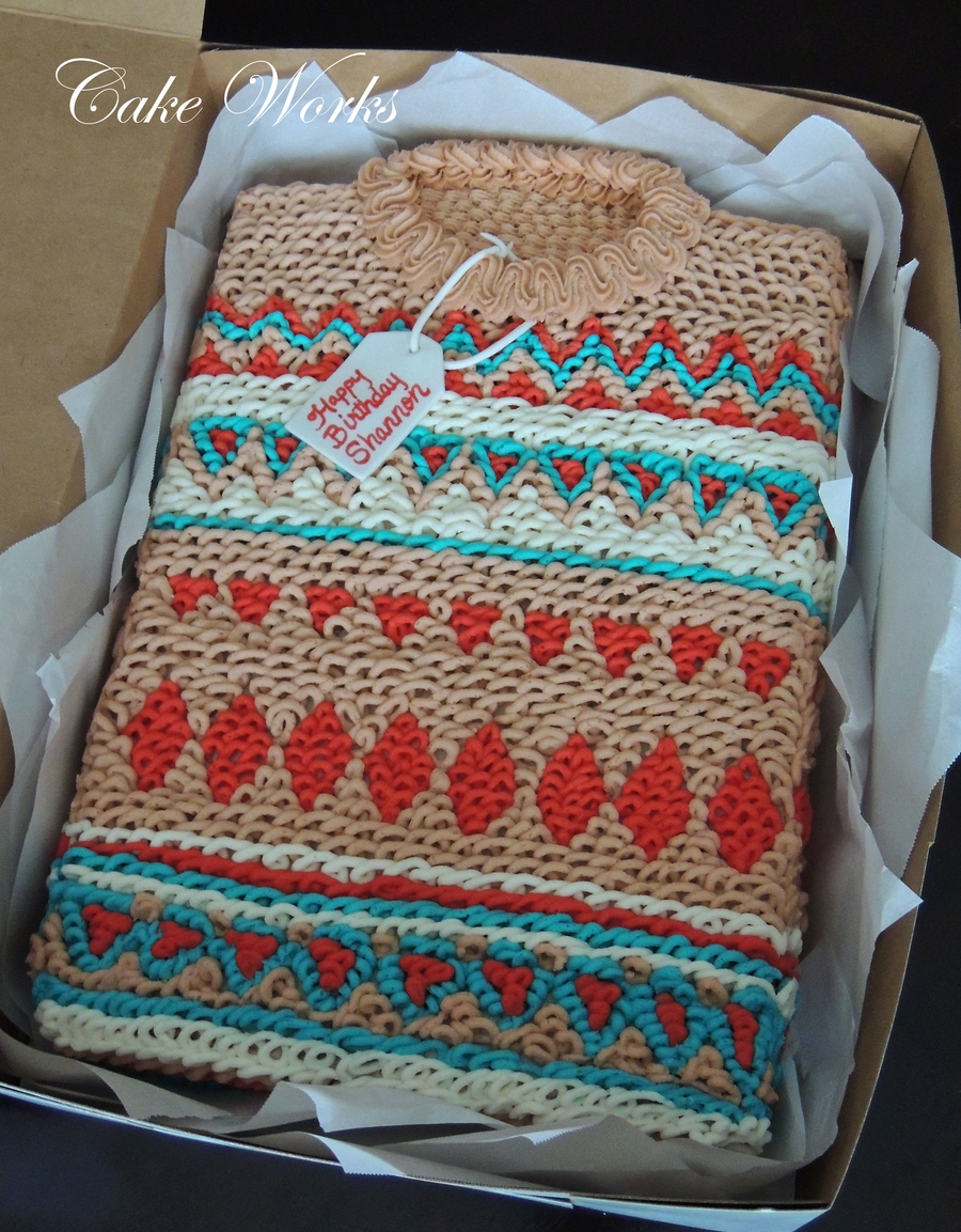 Ugly Sweater Cake CakeCentral