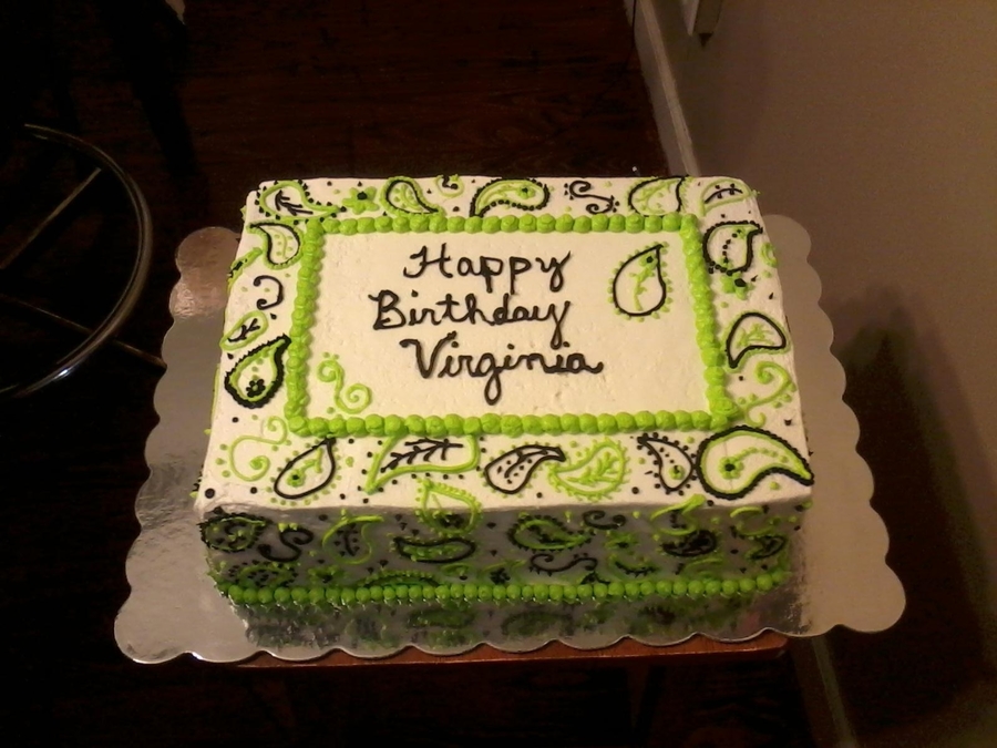 Paisley - CakeCentral.com