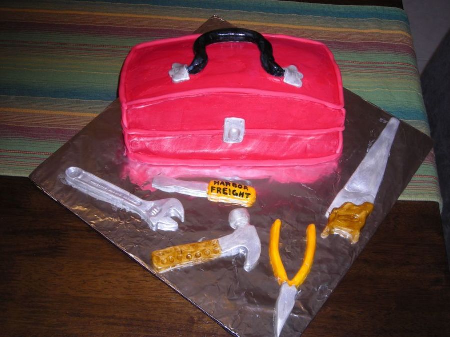 Toolbox And Tools - CakeCentral.com
