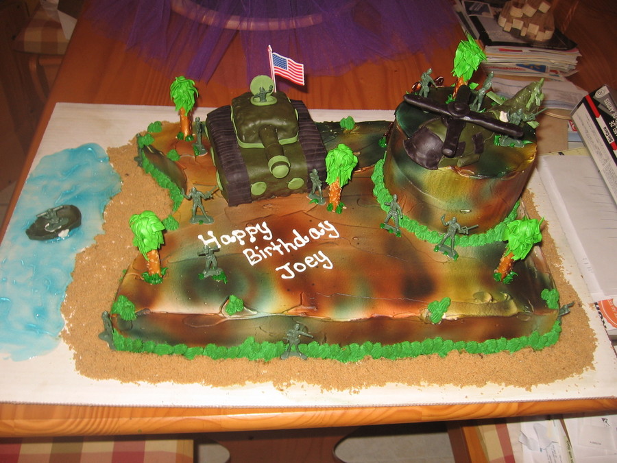 Army Cake - CakeCentral.com