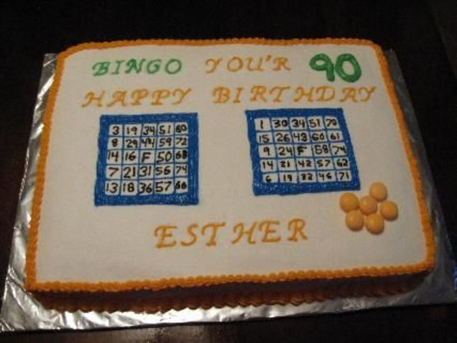 Bingo - CakeCentral.com