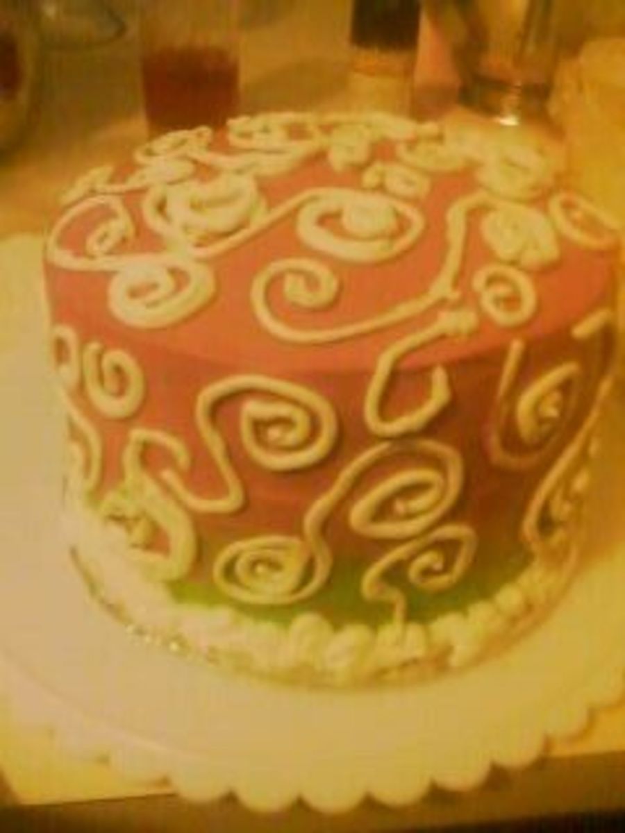 Swirly Cake - CakeCentral.com