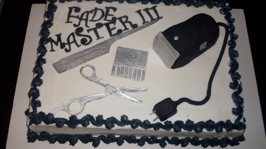 Barber Cake - CakeCentral.com