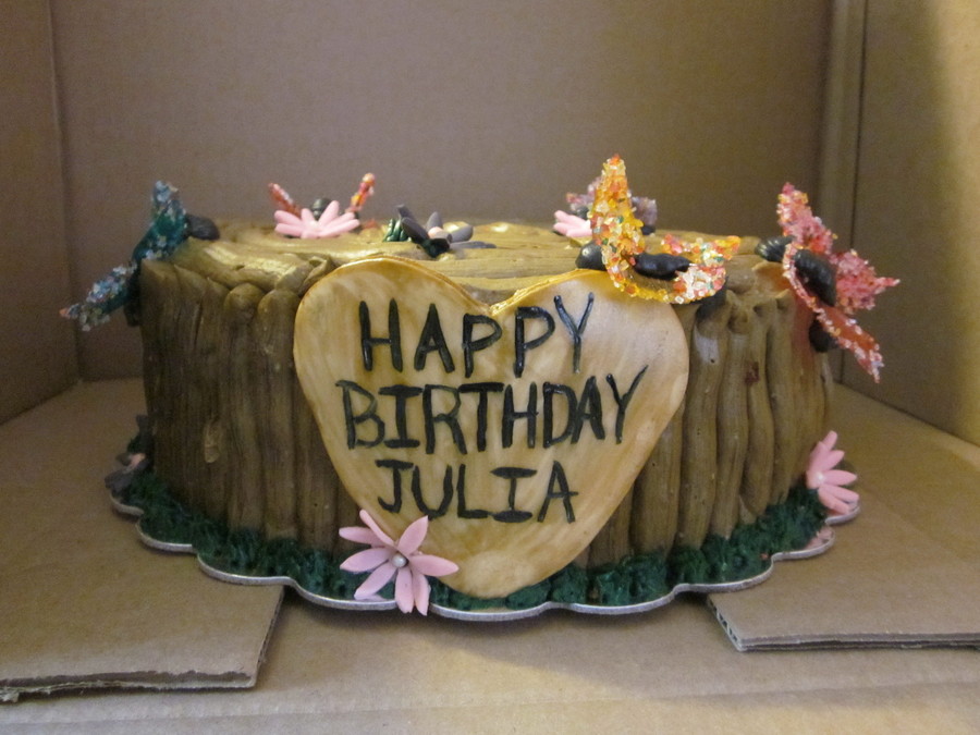 Tree Trunk - CakeCentral.com