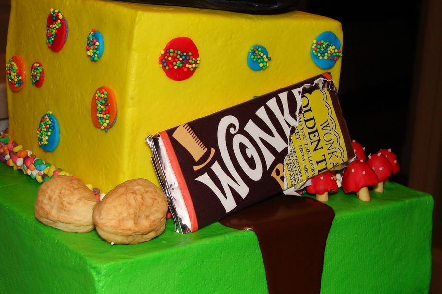 Charlie And The Chocolate Factory, Willie Wonka, Wonka Cake ...