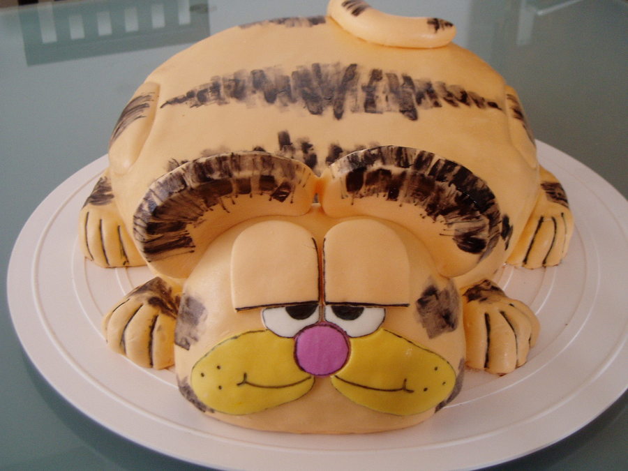 Garfield Cake - CakeCentral.com