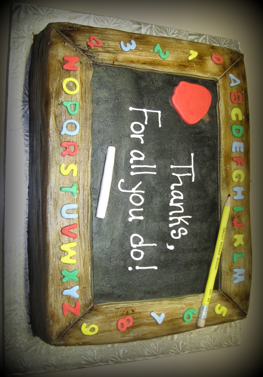 Teacher Appreciation - CakeCentral.com