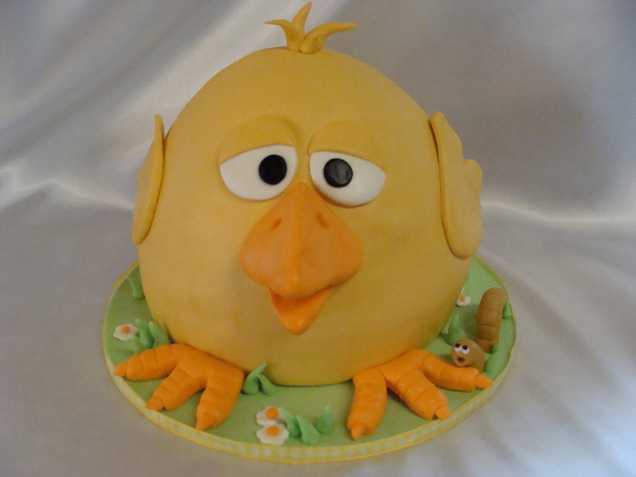 Easter Chicken - CakeCentral.com