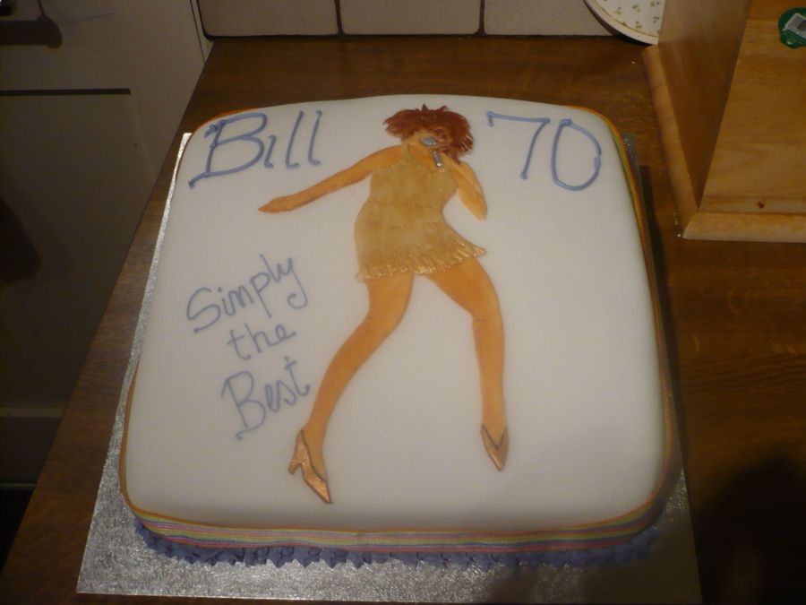 Tina Birthday Cake - CakeCentral.com