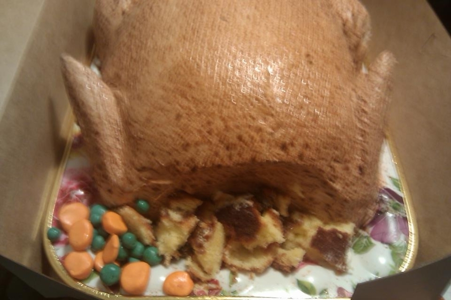 Turkey Cake - CakeCentral.com