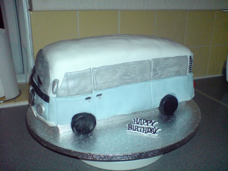 40Th Vw Campervan - CakeCentral.com
