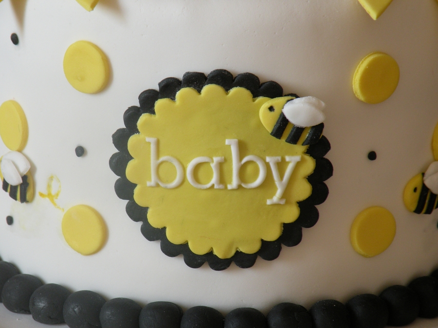 Bumblebee Baby Shower - CakeCentral.com