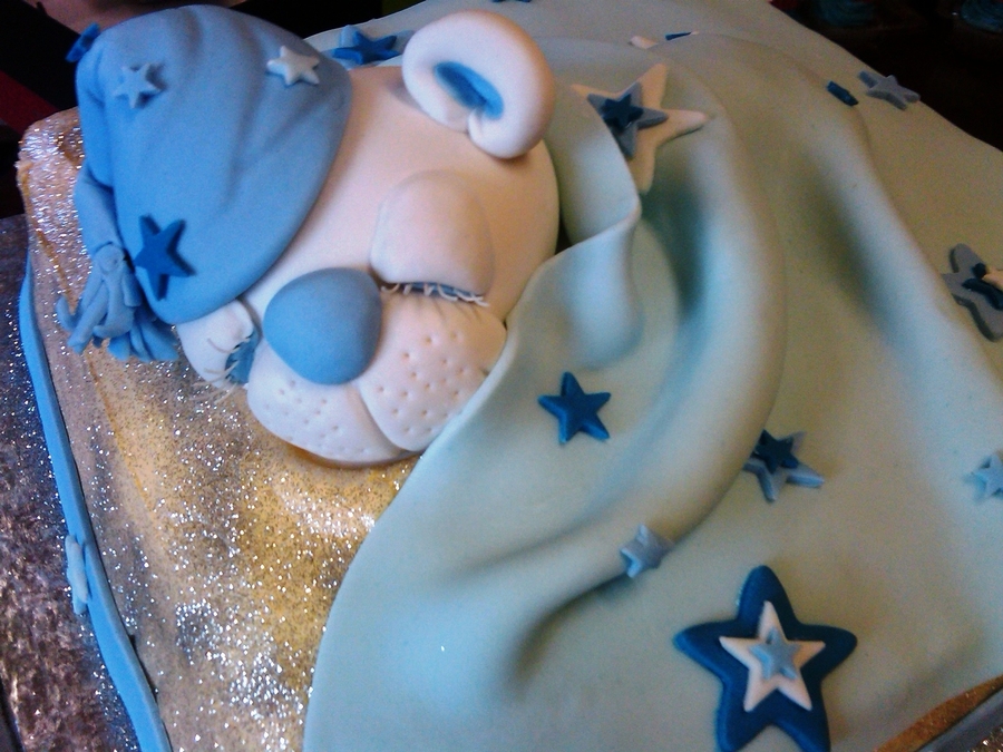 Sleeping Teddy Bear - CakeCentral.com