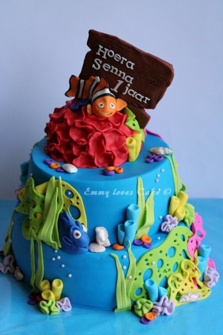 Finding Nemo Cake - CakeCentral.com