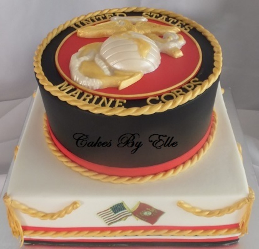 Usmc Cake - CakeCentral.com