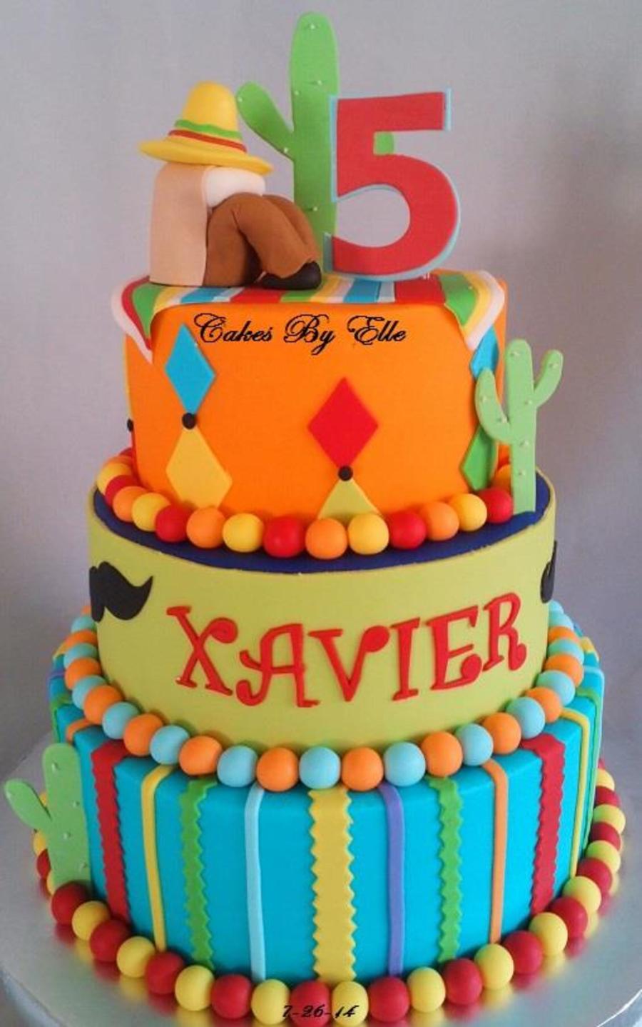 Fiesta Cake - CakeCentral.com
