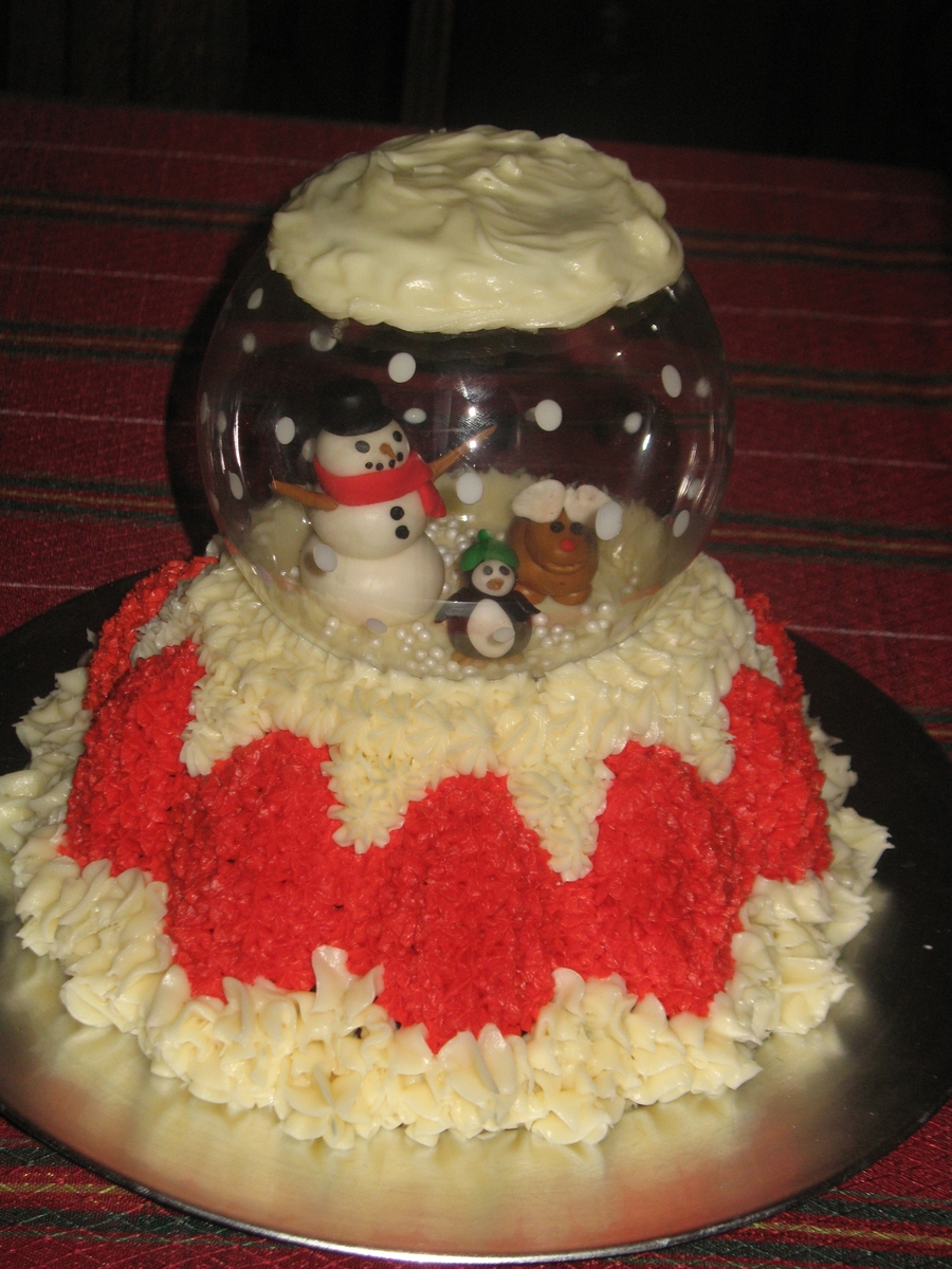 Snowglobe - CakeCentral.com
