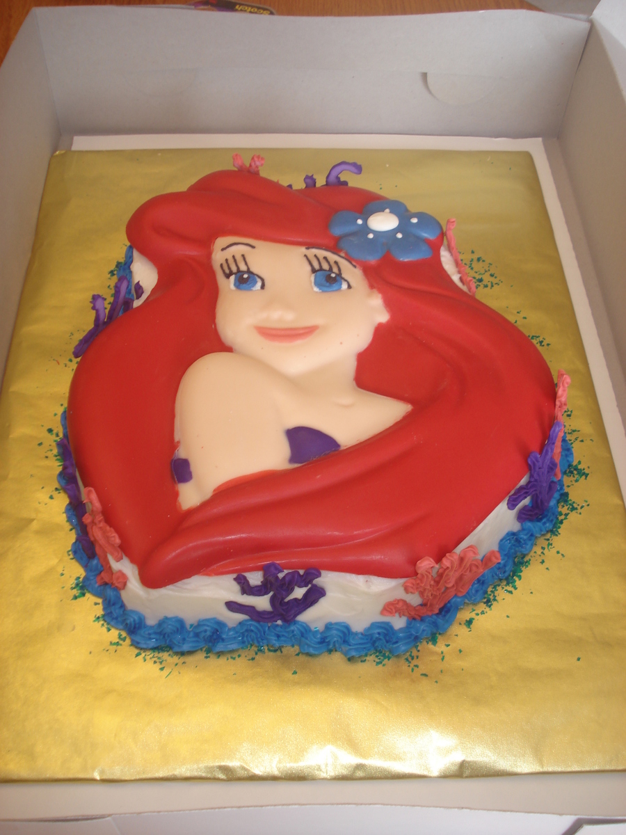 The Little Mermaid - Ariel - CakeCentral.com