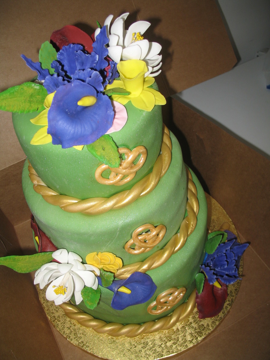 Celtic Knot Cake - CakeCentral.com