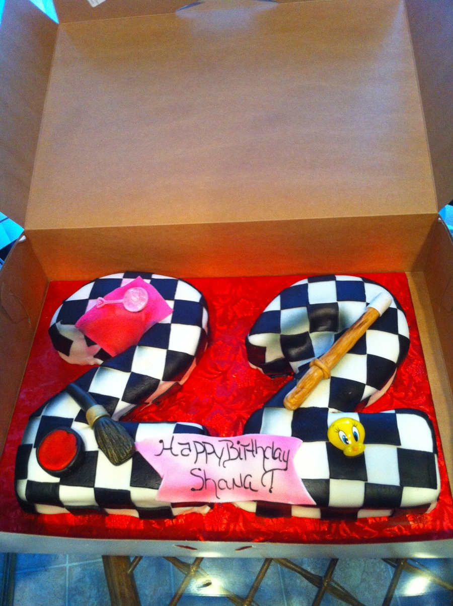 Numbers Cake - CakeCentral.com