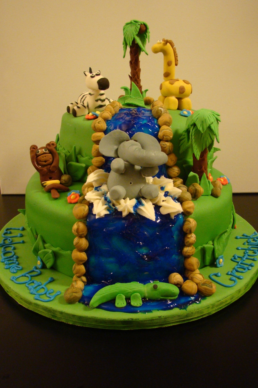 Jungle Theme Cake - CakeCentral.com