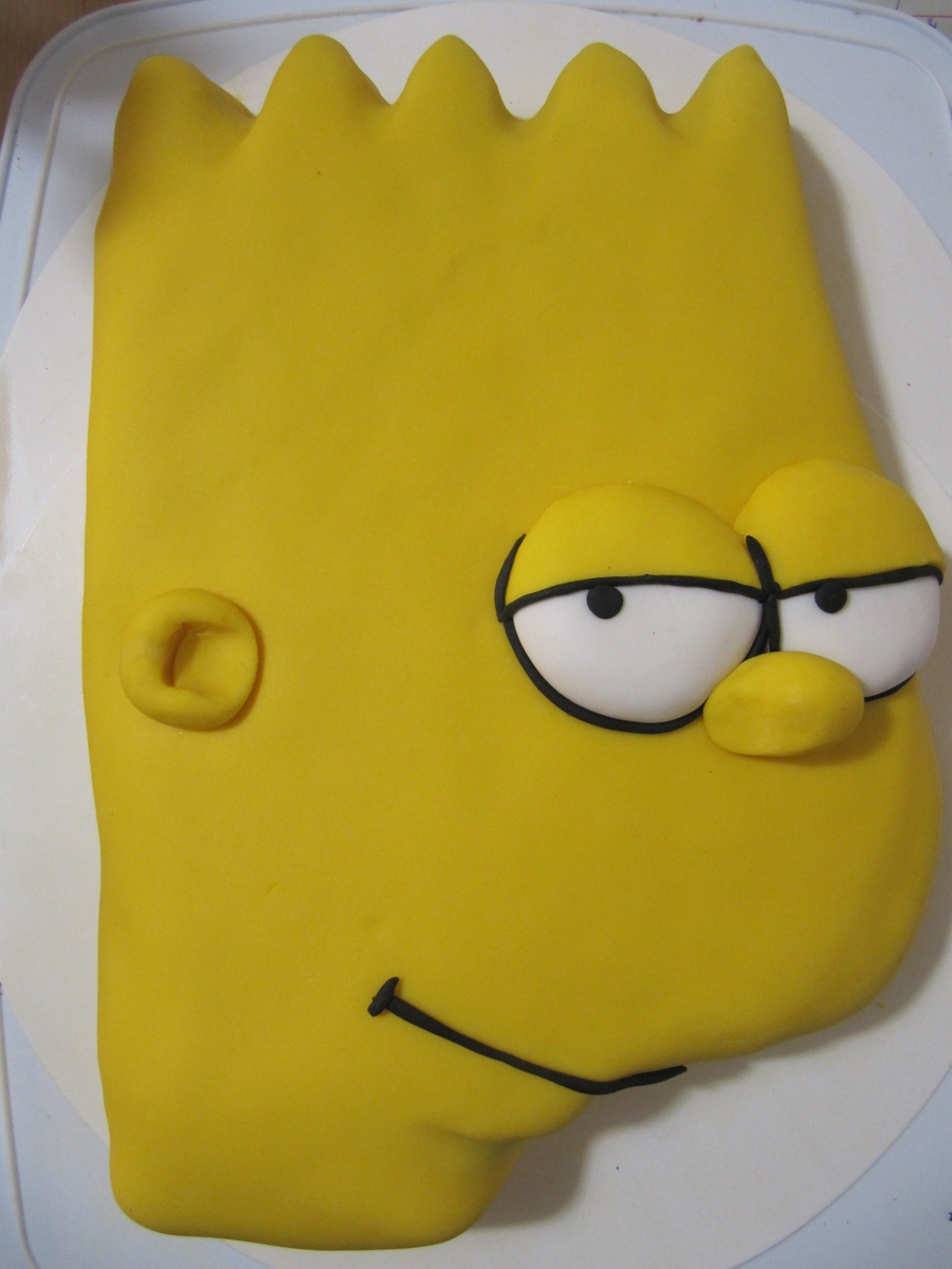 Bart Simpson - CakeCentral.com