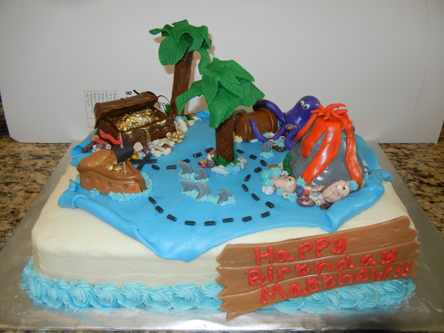 Treasure Map - CakeCentral.com