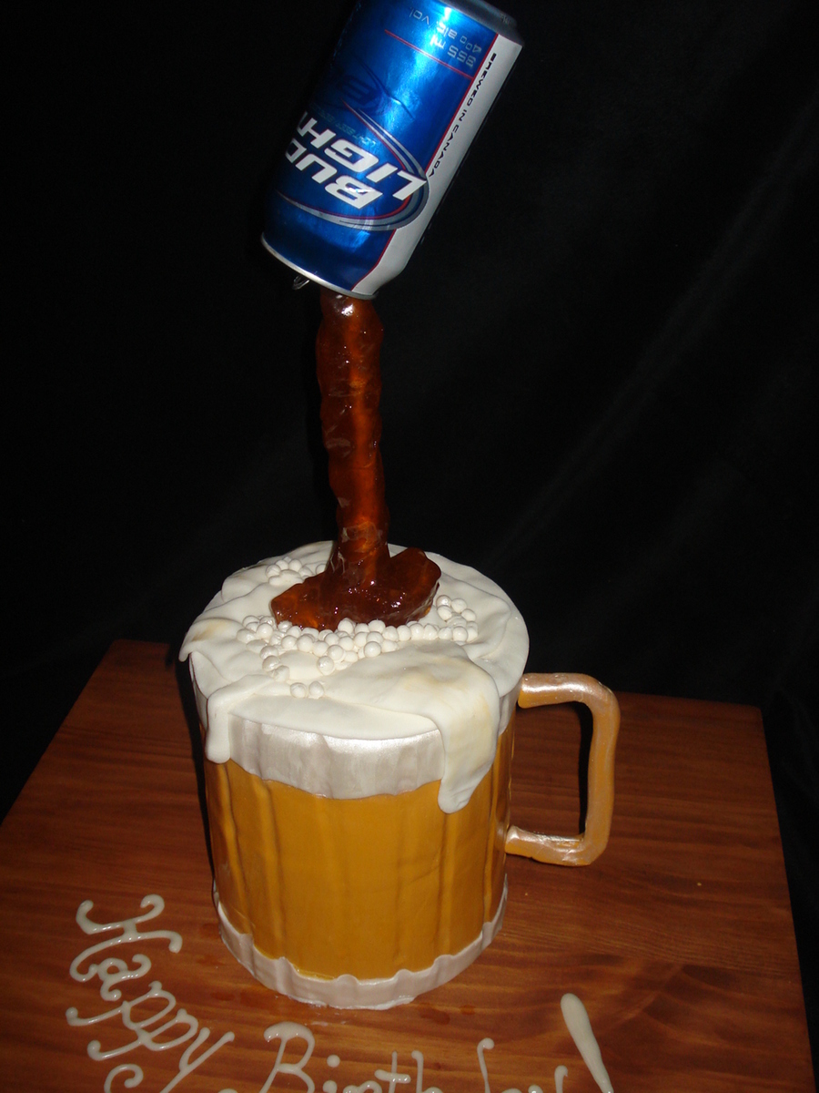 Beer Pour Cake - CakeCentral.com