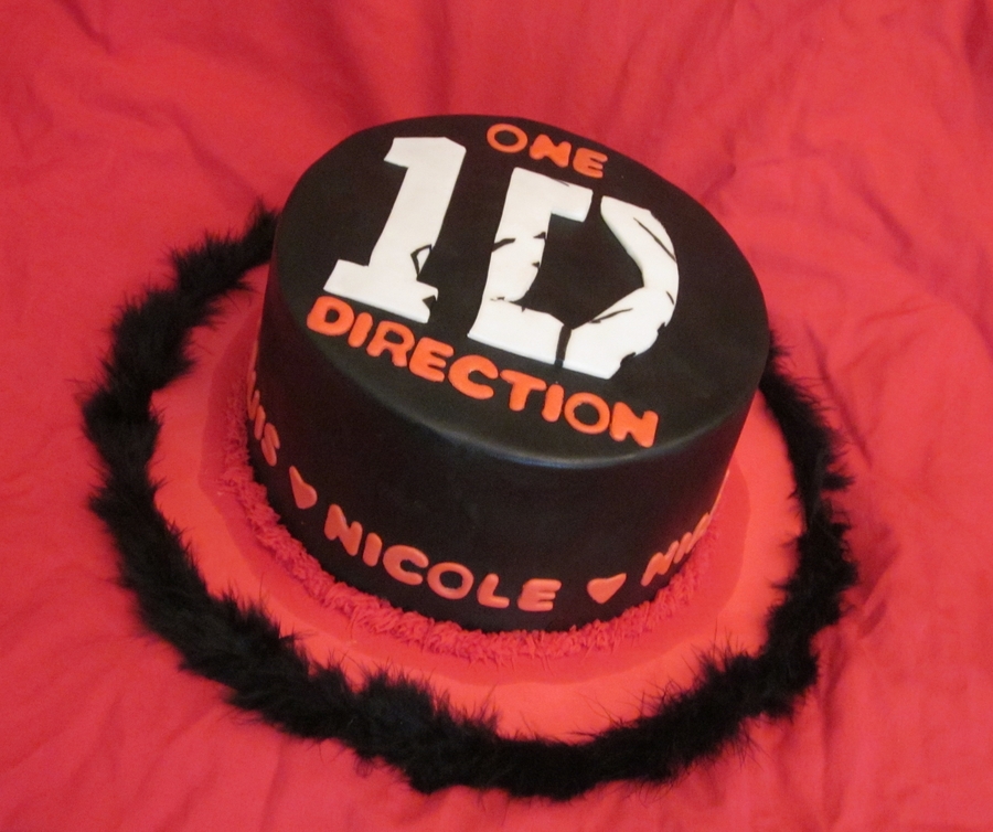 One Direction Cake - CakeCentral.com