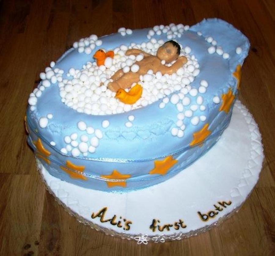 Baby Bath - CakeCentral.com