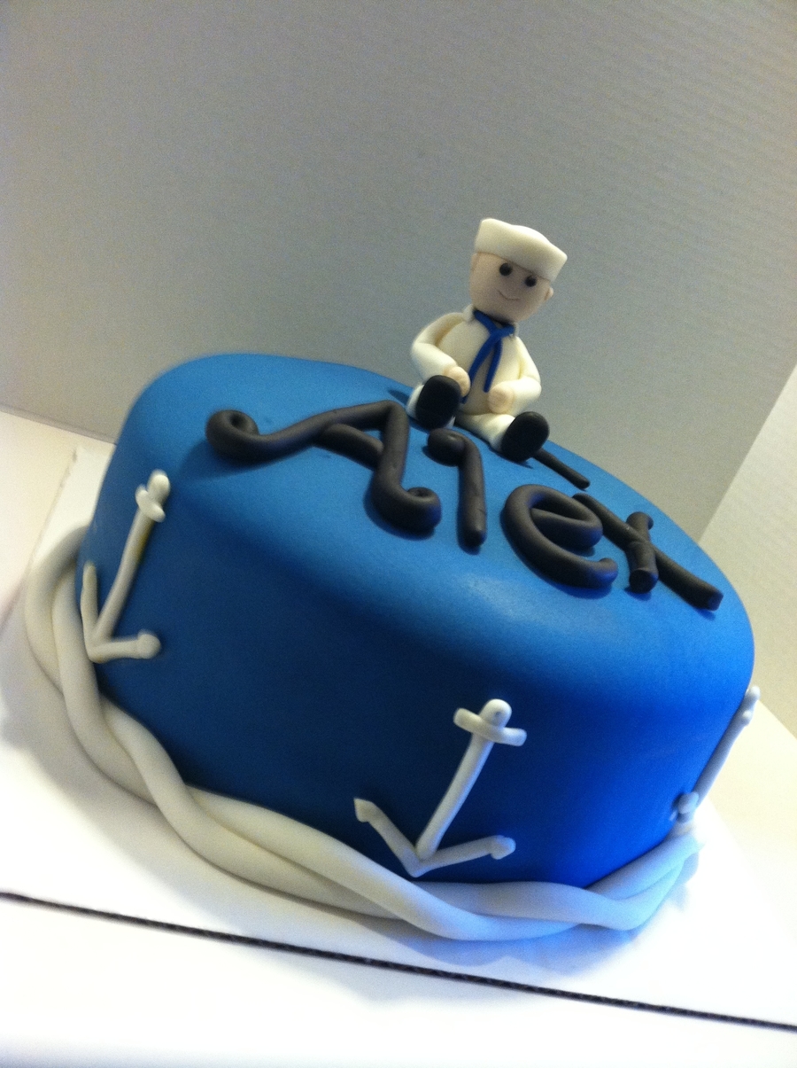 Navy Cake! - CakeCentral.com