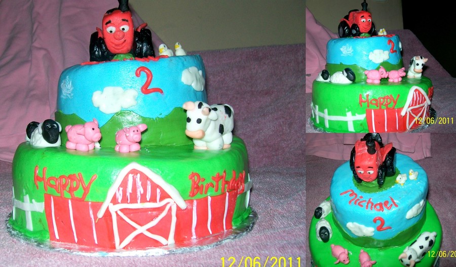 Tec The Tractor - CakeCentral.com