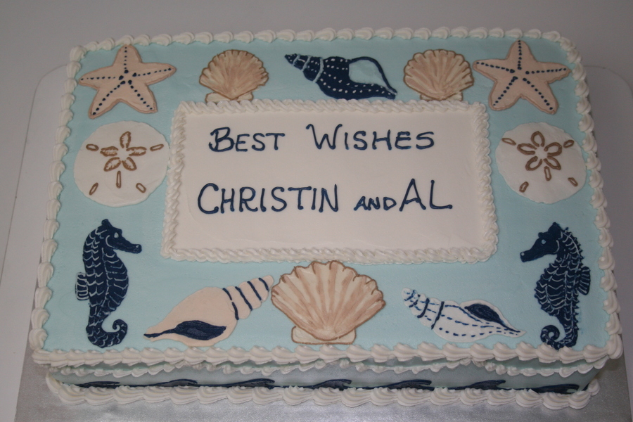 Nautical Theme Wedding Shower - CakeCentral.com Nautical Theme Wedding Shower - CakeCentral.com